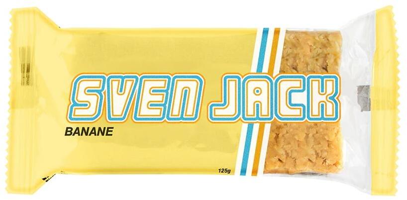 Sven Jack Haferflockenriegel, 12 x 125 g Riegel, Banane bei Camping ...