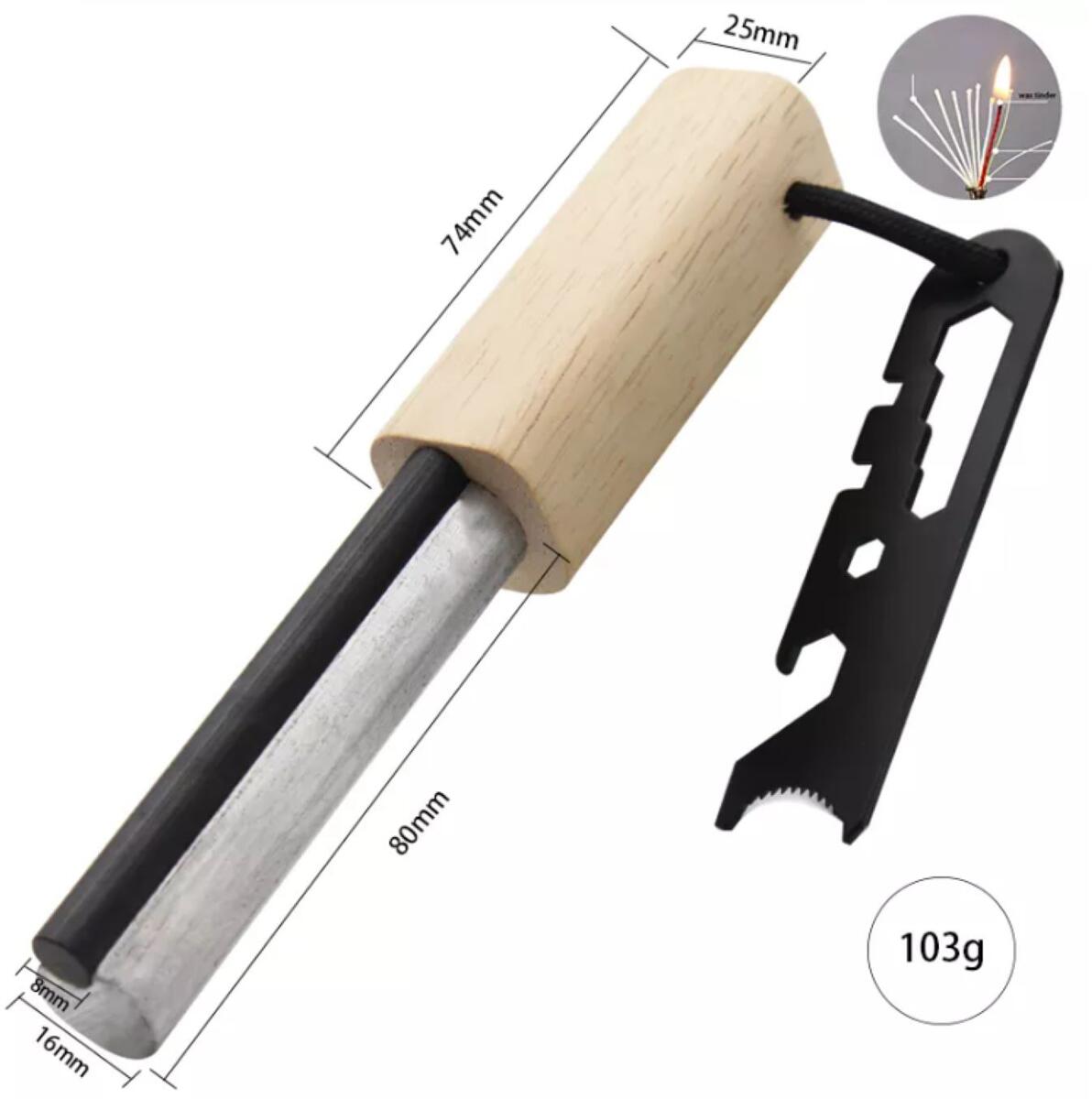 Origin Outdoors Striker 2-in-1 Zündstahl bei Camping Wagner Campingzubehör
