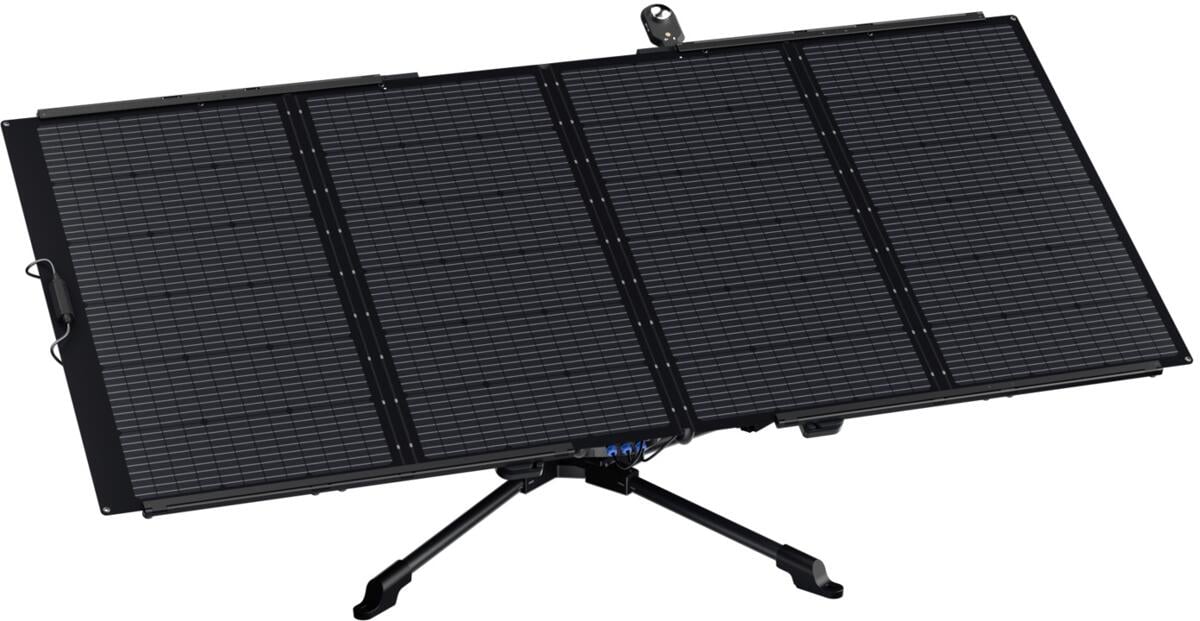 EcoFlow Solar Tracker + Solar Panel portabel Bundle, 400W bei Camping ...