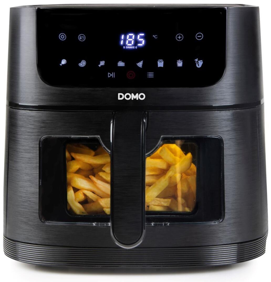 DOMO Deli-Fryer Heißluft-Fritteuse, Auto-Shake-Remind, 1500W, 6l bei ...