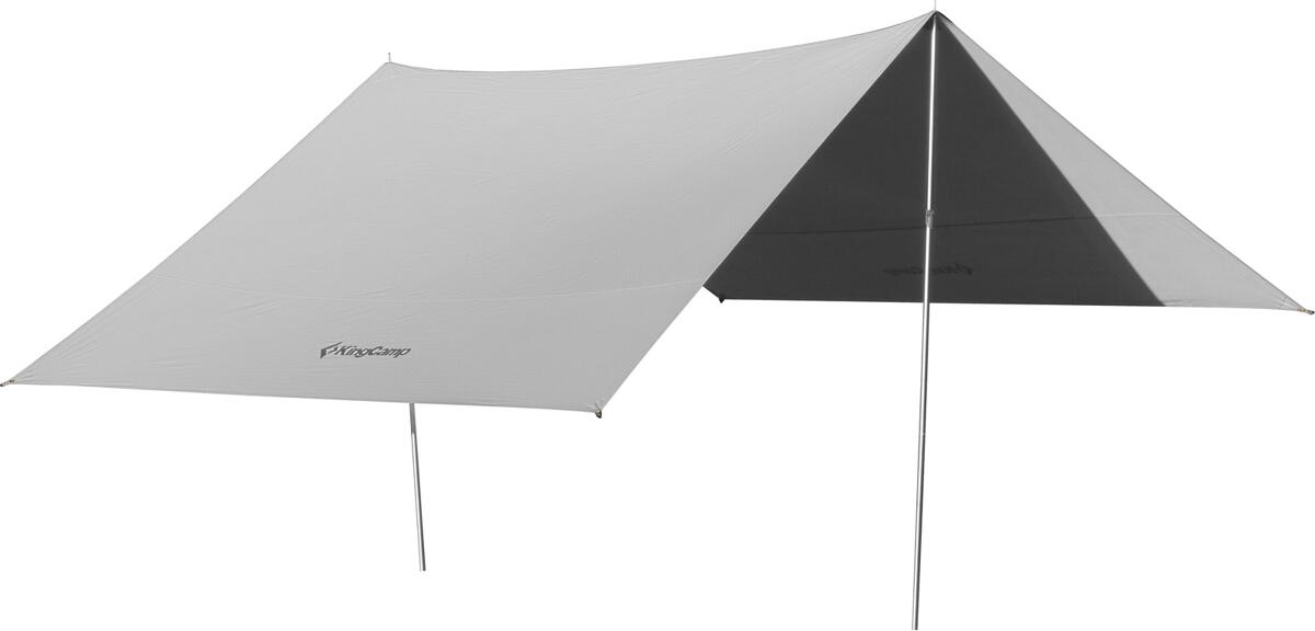 KingCamp Khan Palace Tarp, 450x330cm, hellgrau bei Camping Wagner Campingzubehör