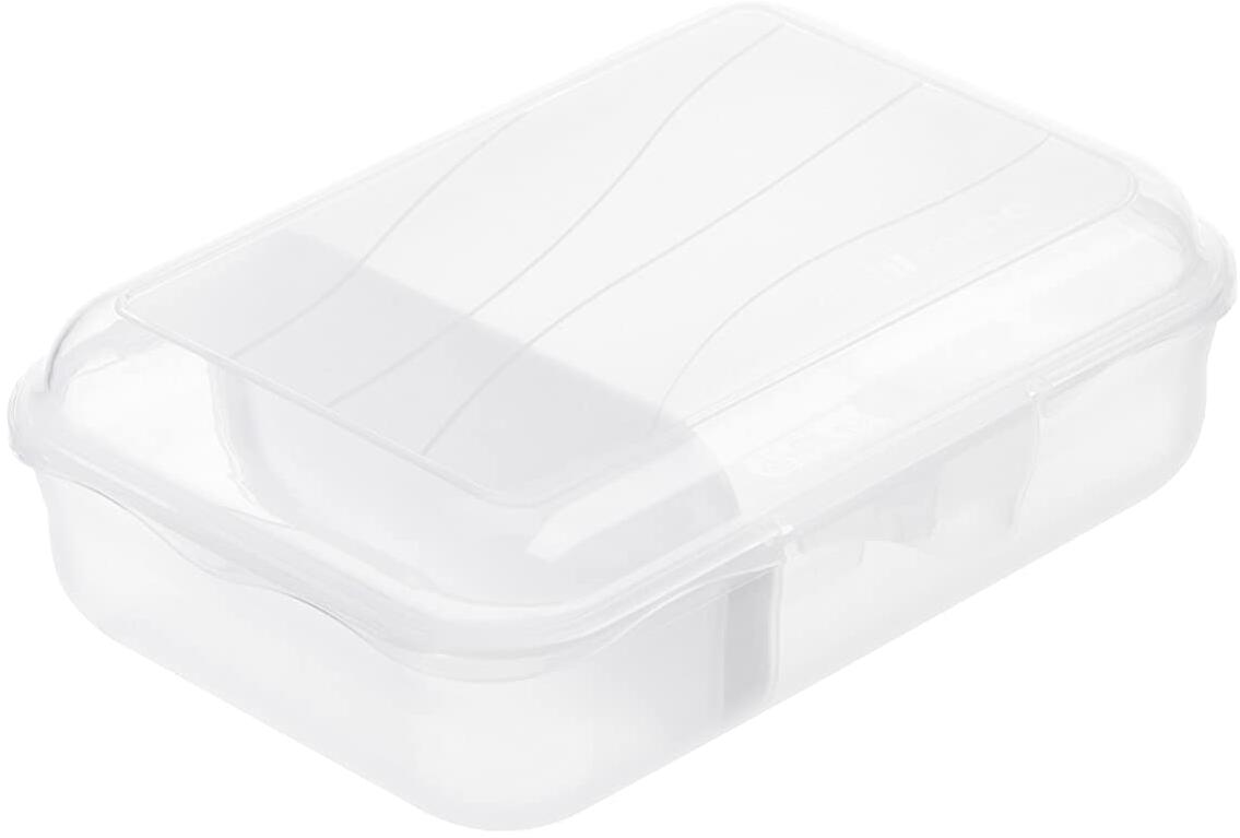 Rotho FUN Vesperbox, 0,9L, weiß/transparent bei Camping Wagner ...