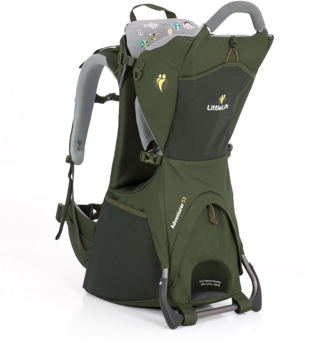 LittleLife Adventurer S3 Kindertrage, grün bei Camping Wagner ...