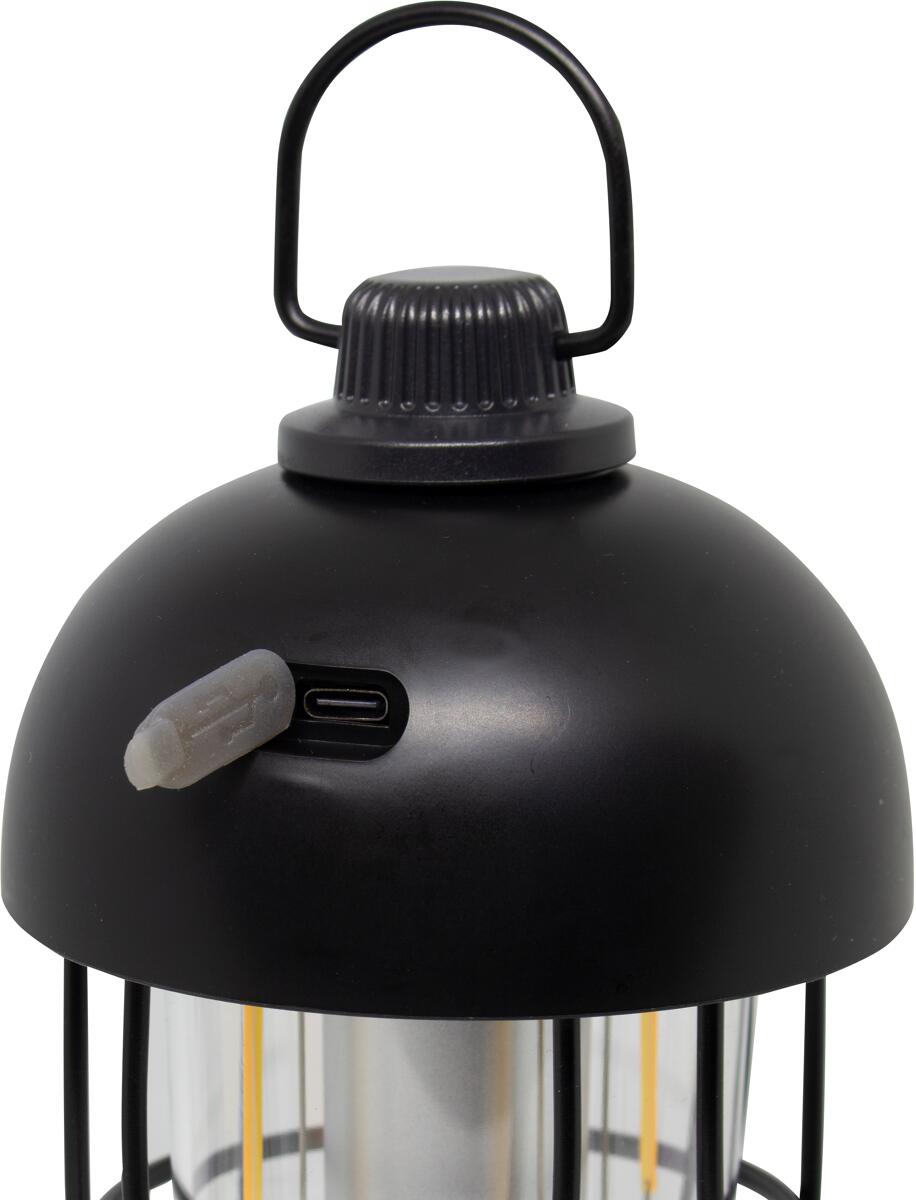 Eurotrail Tivo Wiederaufladbare Campinglampe, Schwarz bei Camping ...
