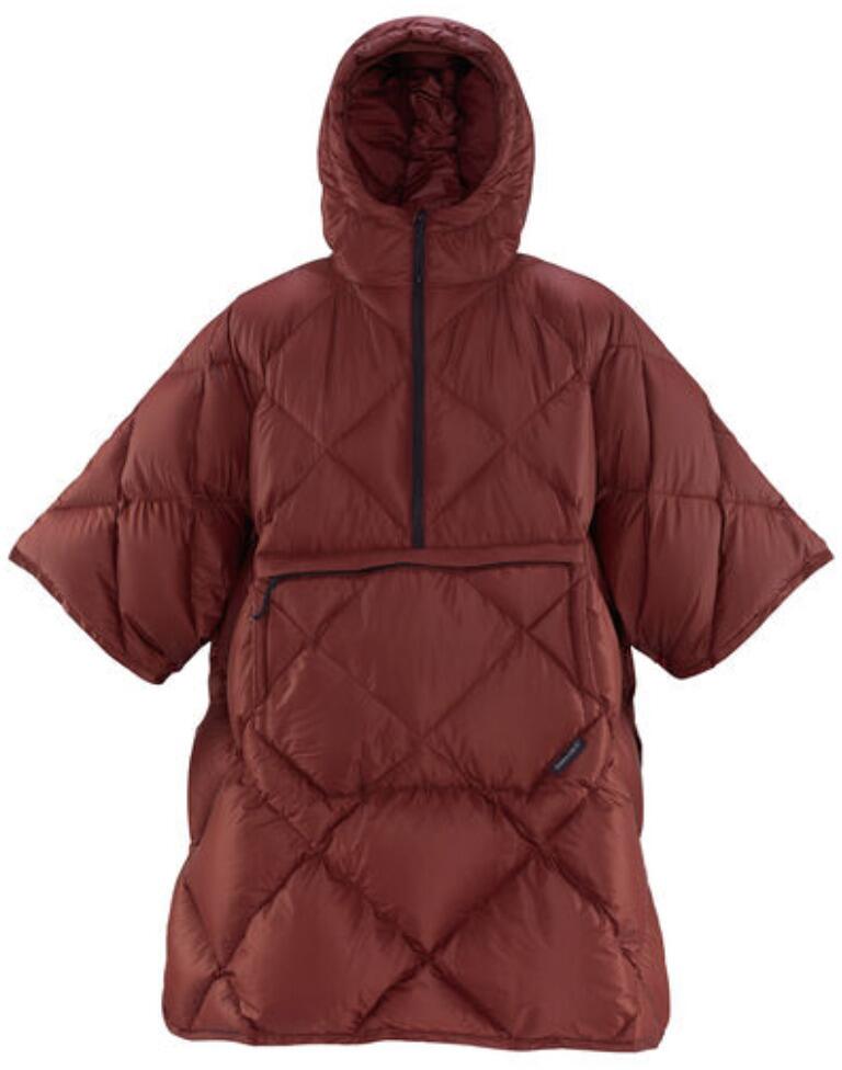 Therm-a-Rest Honcho Poncho, Daunen, burgandy bei Camping Wagner ...