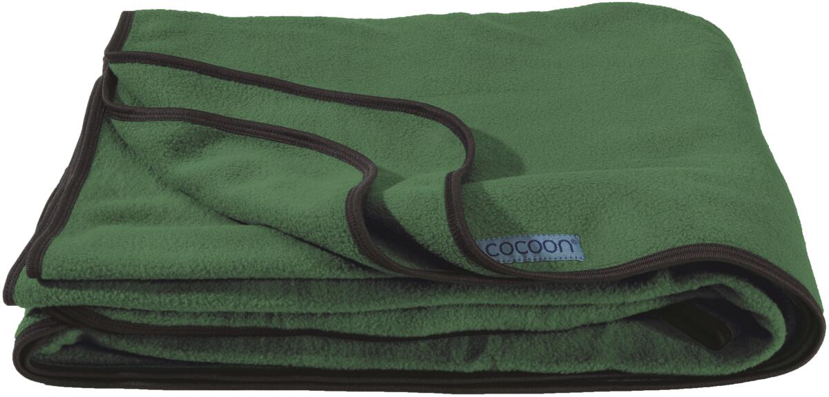 Cocoon Fleecedecke, 200x160cm, grün bei Camping Wagner Campingzubehör