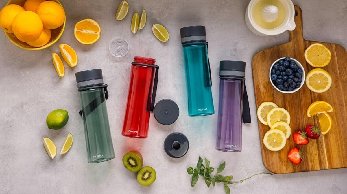 Profino Infuze Trinkflasche, 600ml, transparent bei Camping Wagner ...