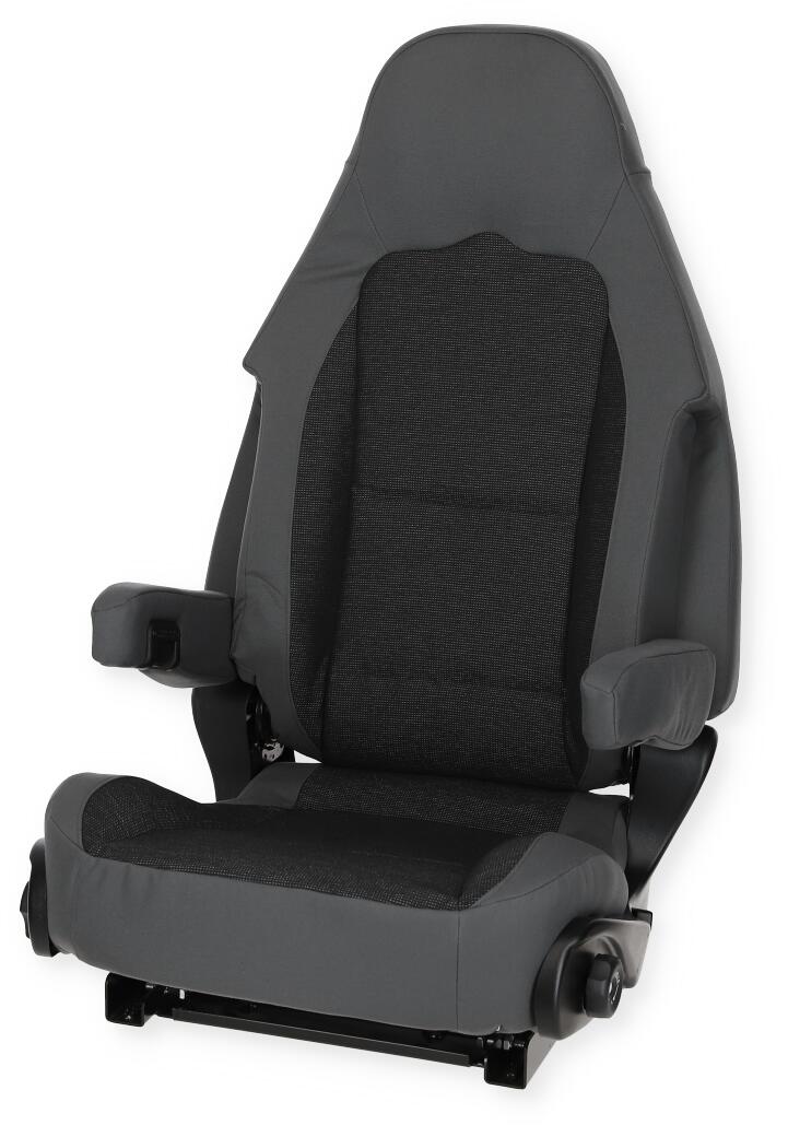 Sportscraft S10.1 Pilotensitz, Stoff Tavoc 2 schwarz/grau ...