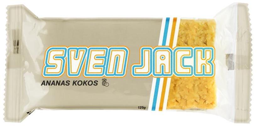Sven Jack Haferflockenriegel, 12 x 125 g Riegel, Ananas-Kokos bei ...