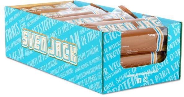 Sven Jack Haferflockenriegel, 12 x 125 g Riegel, Schokolade bei Camping ...