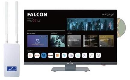 Falcon WebOS SMART Combo Camping TV -Serie, DVD, HD-Ready, BT 5.0 mit ...