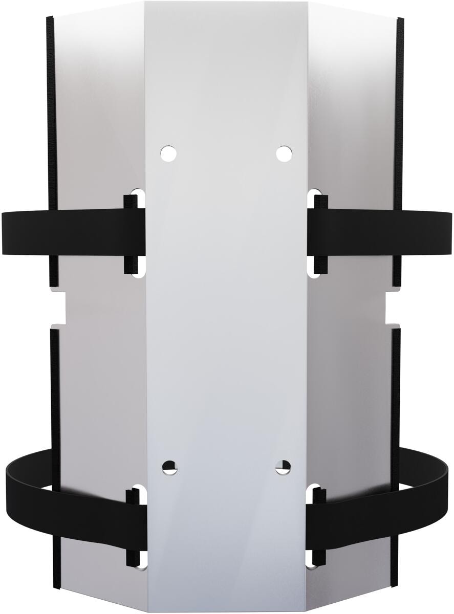 CAMPKO Gasflaschen Halter-Set, Edelstahl bei Camping Wagner Campingzubehör