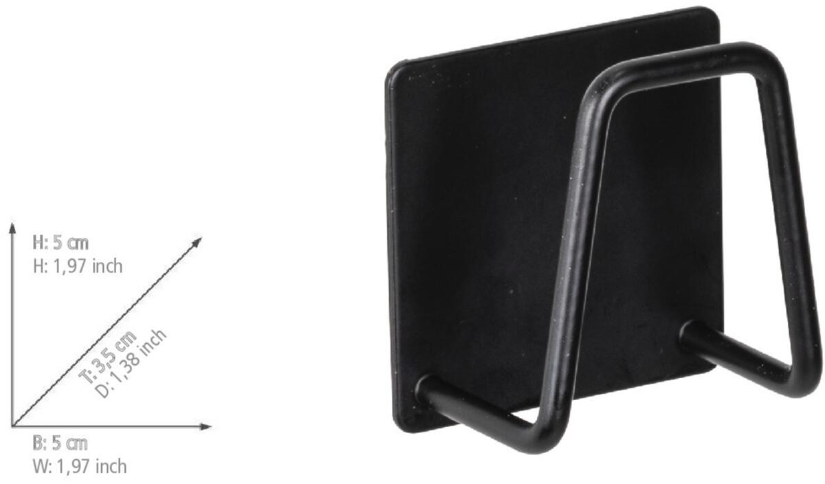 WENKO Edea Universal-Halter, Edelstahl bei Camping Wagner Campingzubehör