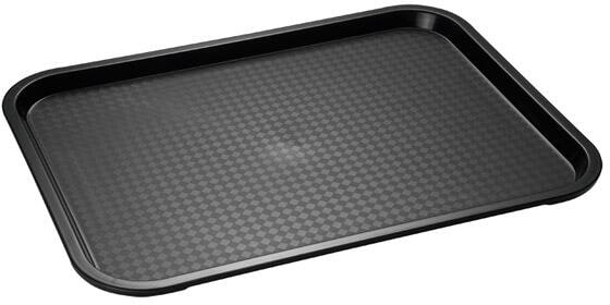 APS Fast Food-Tablett, 41x31cm, schwarz bei Camping Wagner Campingzubehör