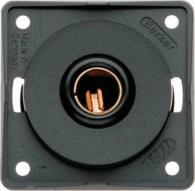 Berker Integro Flow/Pure Steckdose, 12V, anthrazit bei Camping Wagner ...