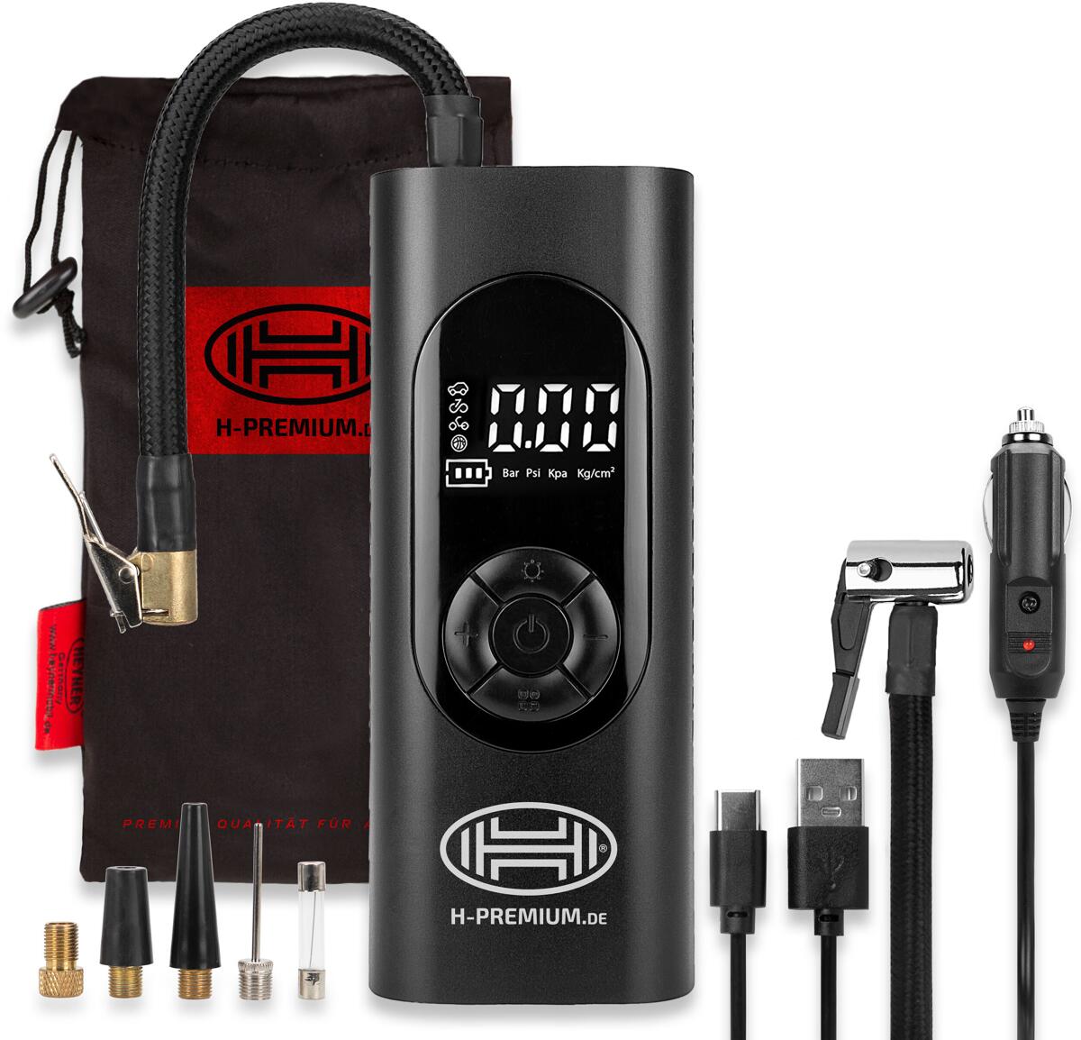 Heyner Premium Digital Akku Kompressor bei Camping Wagner Campingzubehör