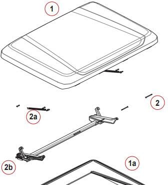Öffnungsmechanismus komplett - MPK Ersatzteil-Nr. 750.23SW für ...