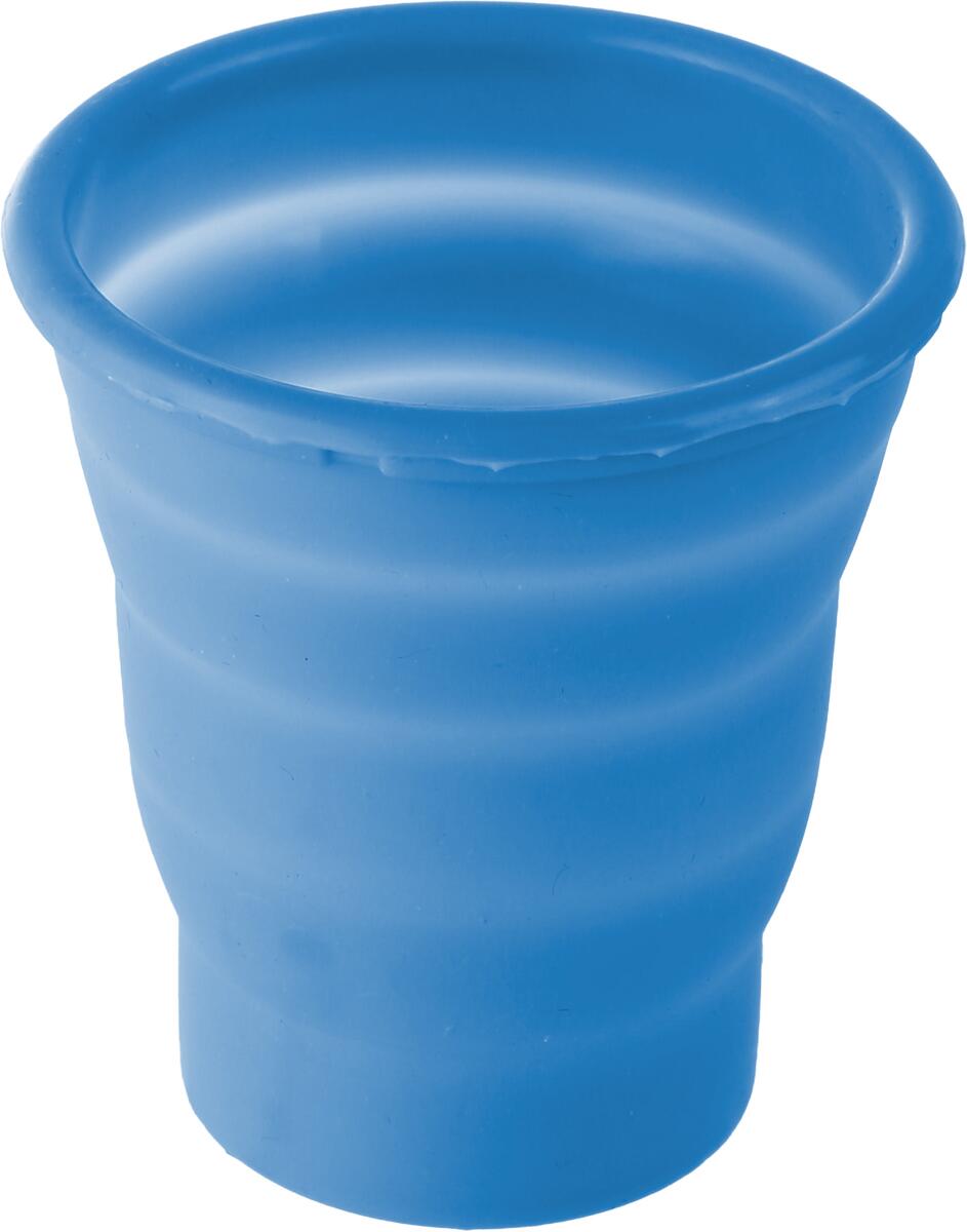 Brunner Fold-Away Becher, 200ml, blau bei Camping Wagner Campingzubehör