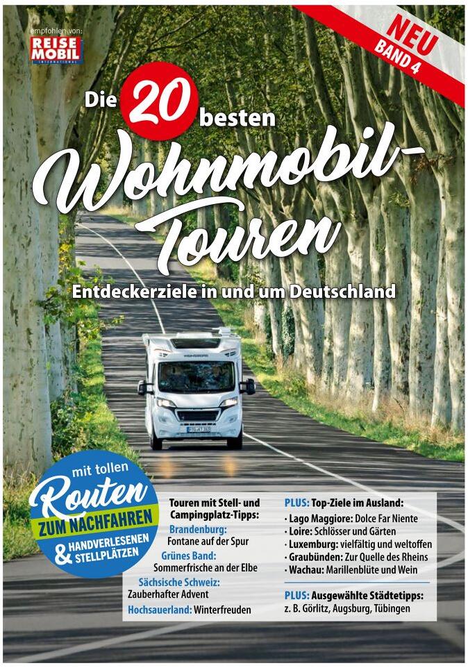 Reisemobil International - Die 20 besten Wohnmobiltouren in Deutschland ...