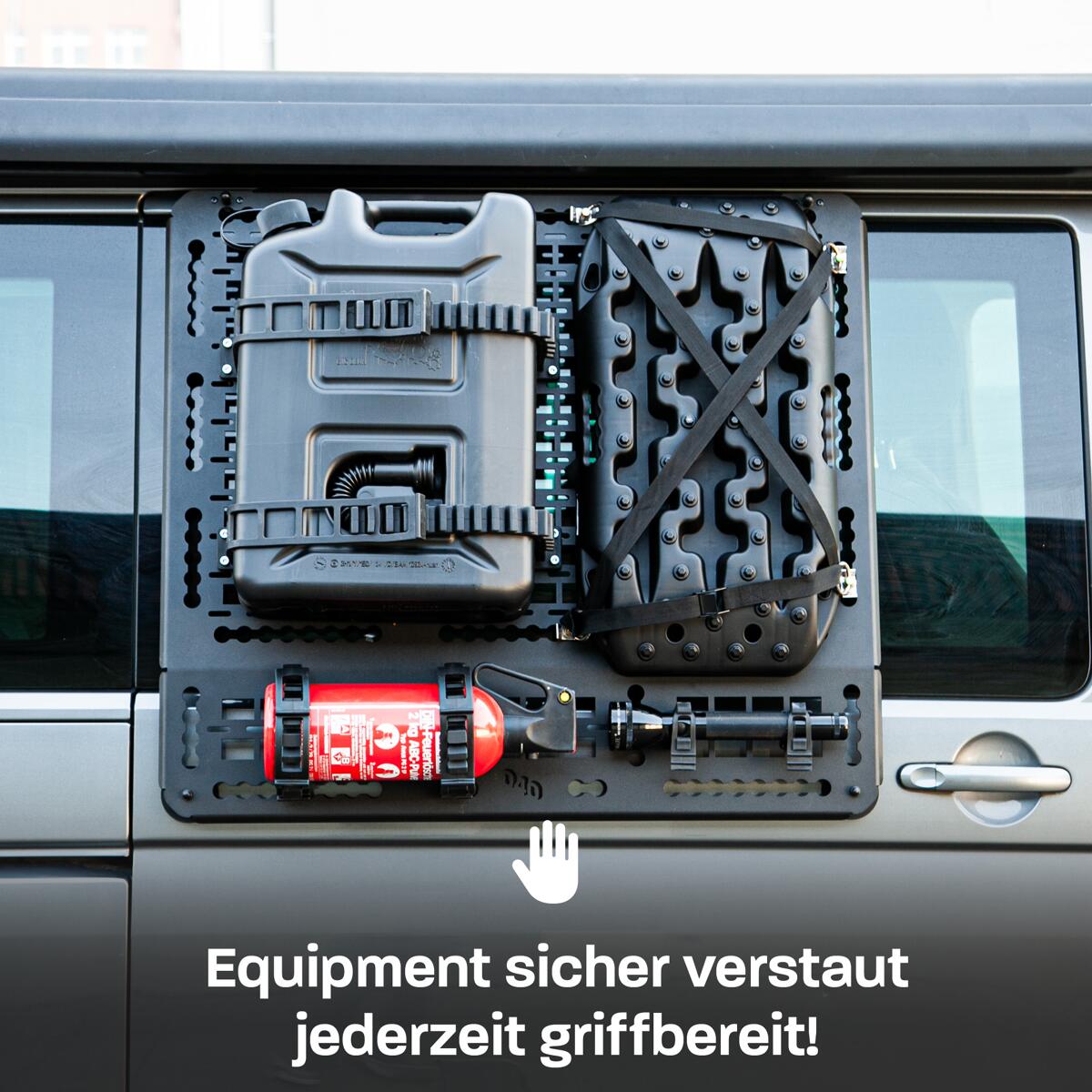 040 Parts Molle Board für VW T5/T6 Schiebetür bei Camping Wagner ...