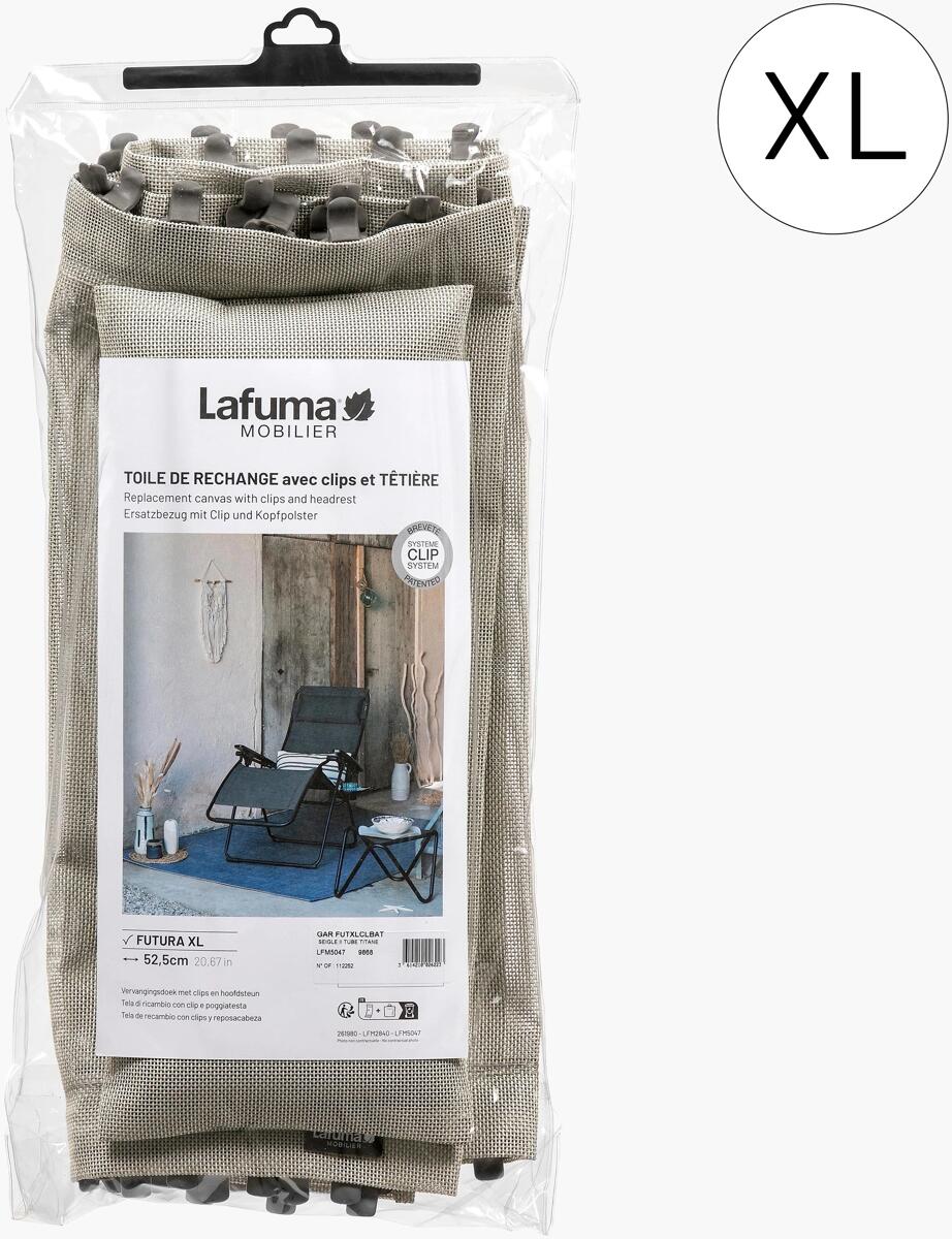 Lafuma Batyline Iso Futura XL Ersatzbezug, Seigle II bei Camping Wagner ...
