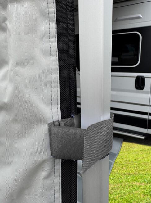 Reimo Girona Wind-/Rainblocker Seitenpanel, 1 Fenster, 230-250cm, links ...