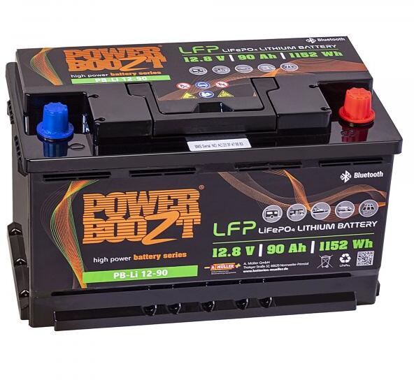 PowerBoozt PB-Li 90 Lithium Batterie, 90Ah bei Camping Wagner ...