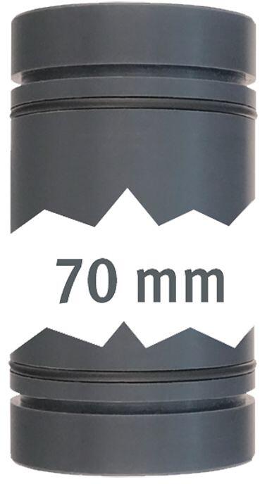 Lilie Rohr, beidseitig O-Ring, 70mm bei Camping Wagner Campingzubehör