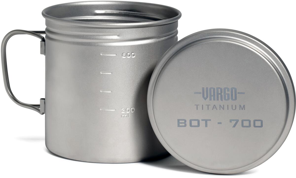 Vargo Bot Topf, Titan, 700ml bei Camping Wagner Campingzubehör