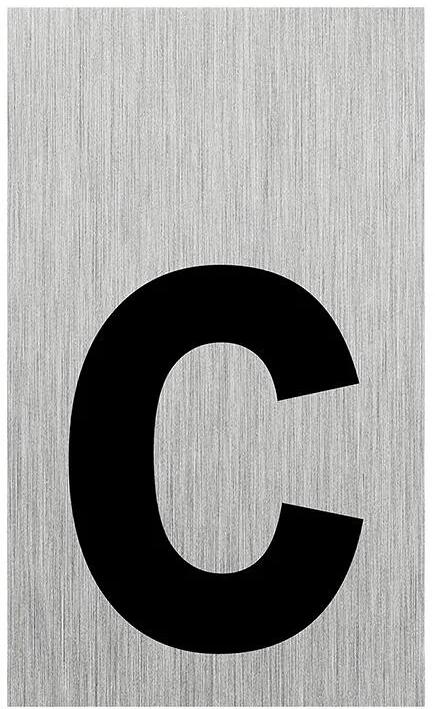 Pro Plus Aluminium Türschild 100x60mm "c" bei Camping Wagner Campingzubehör