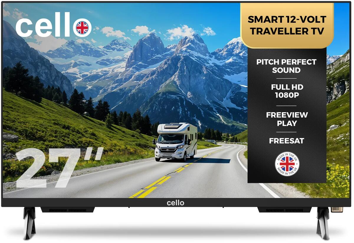 Cello 27″ Smart WebOS Camping LED TV Triple Tuner mit Pitch Perfect ...