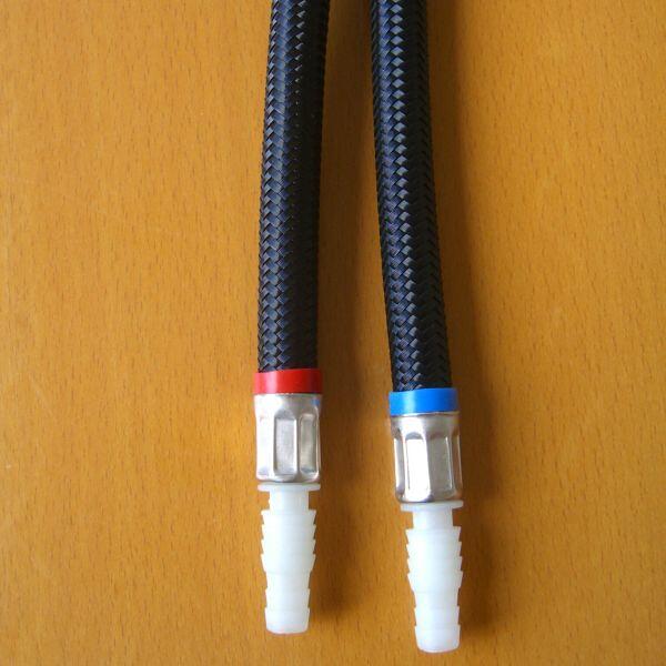 Comet Capri Einhebelmischer, Ø33mm, Nylonflexschläuche, Mikroschalter ...