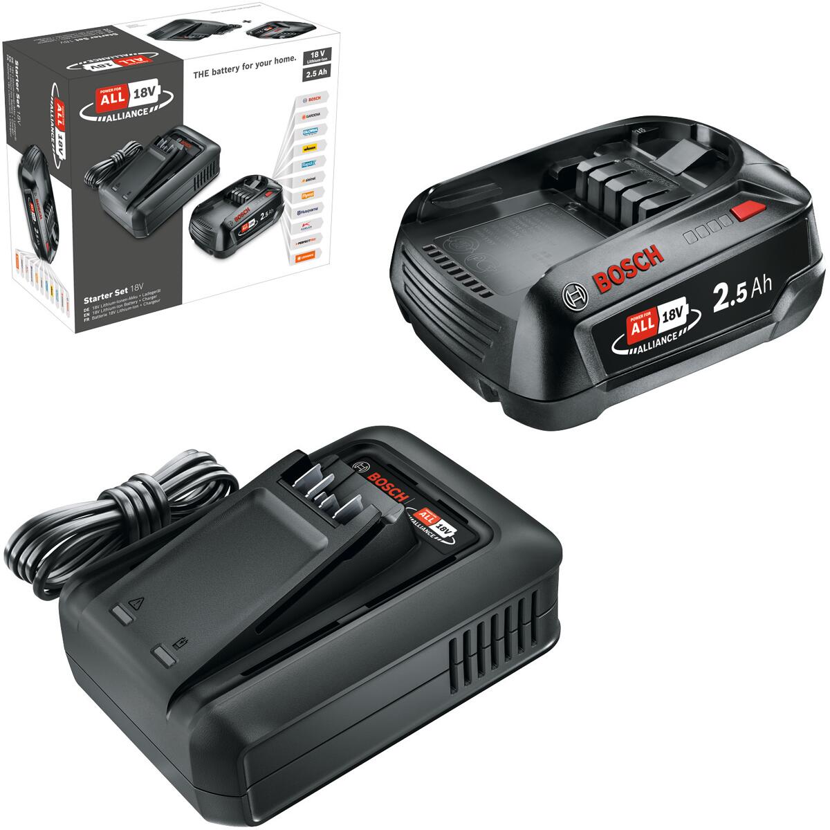 Bosch Akku-Set Starter-Set 18V bei Camping Wagner Campingzubehör