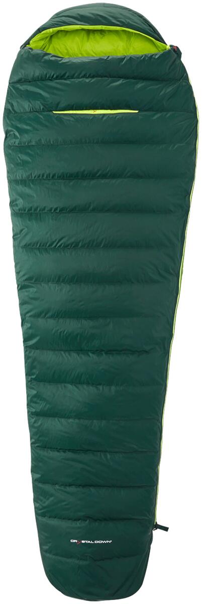 Nordisk Tension Mummy 500 Mumienschlafsack, grün, Zip Links, 205x77cm bei Camping Wagner ...