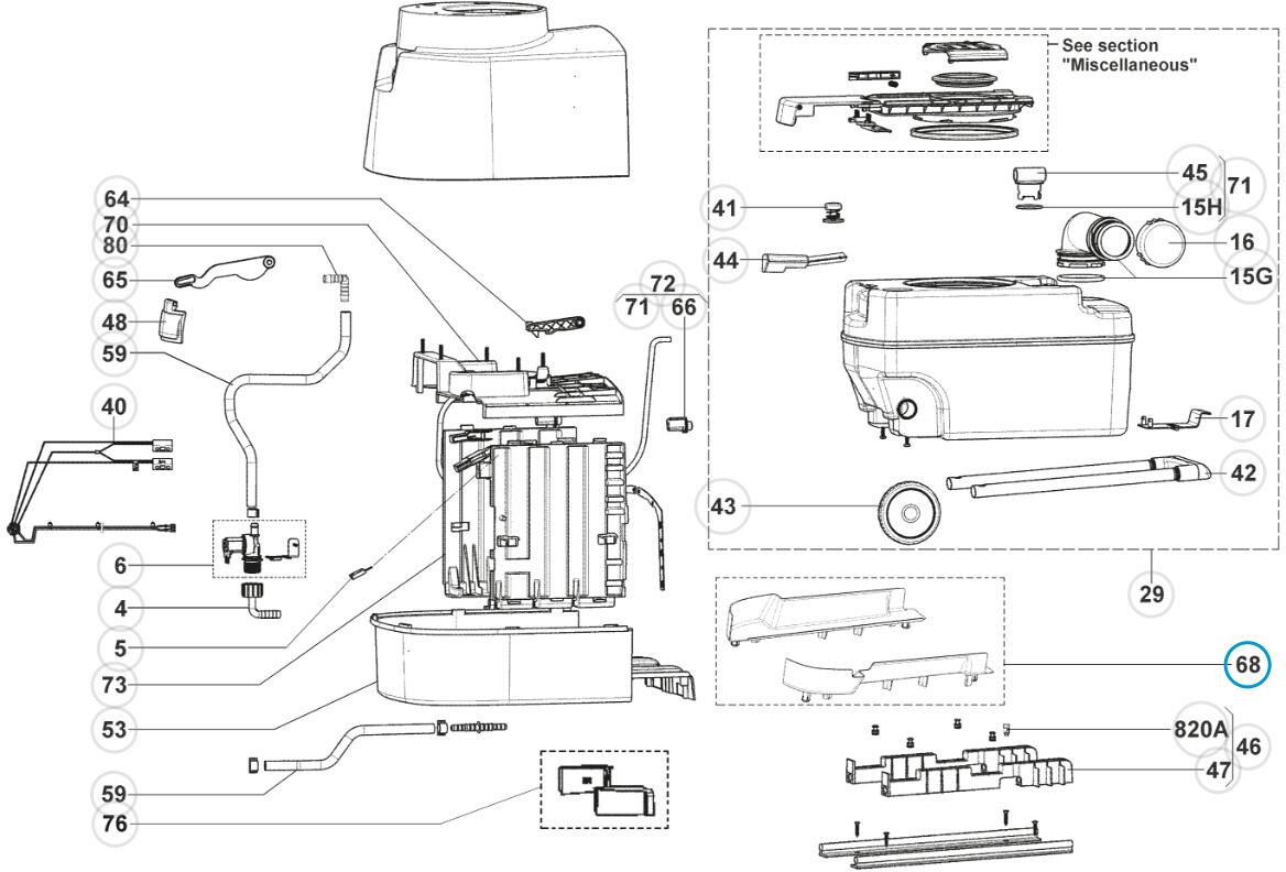 Träger Kit, links/rechts - Dometic Ersatzteil-Nr. 242601470 - für ... Träger Kit, links/rechts - Dometic Ersatzteil-Nr. 242601470 - für ...