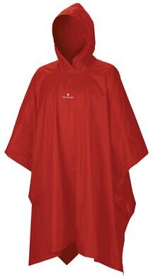 Ferrino R-Cloak Poncho, 150cm, dunkelrot bei Camping Wagner Campingzubehör
