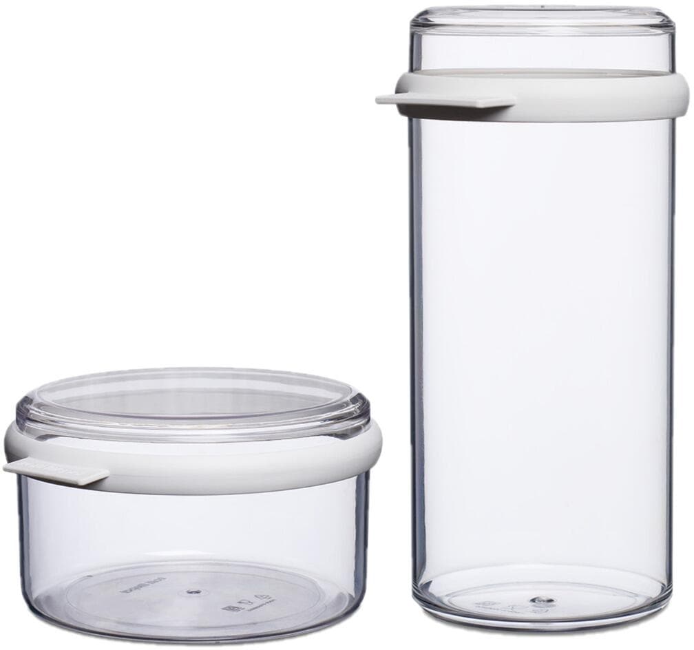 Mepal Stora Vorratsdose, rund, weiß bei Camping Wagner Campingzubehör