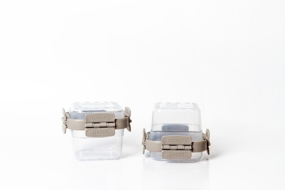 Fresh Choice LOCKIT Frischhaltedosen-Set, Beige, 6-teilig, 170+460ml ...