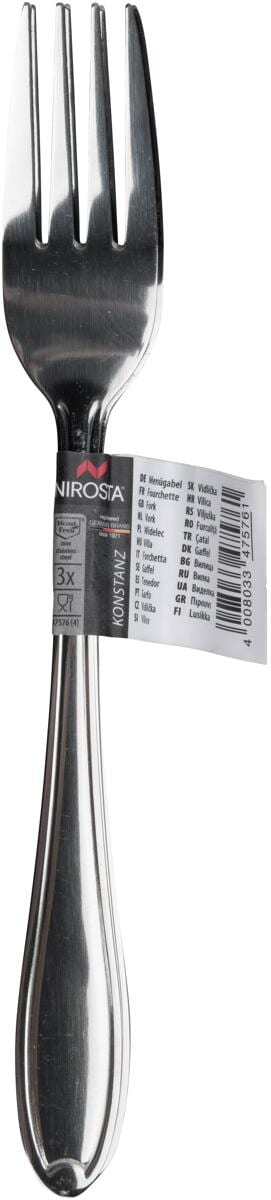 Nirosta Various Konstanz Menü-Set, Gabel, 3er-Set, silber bei Camping ...