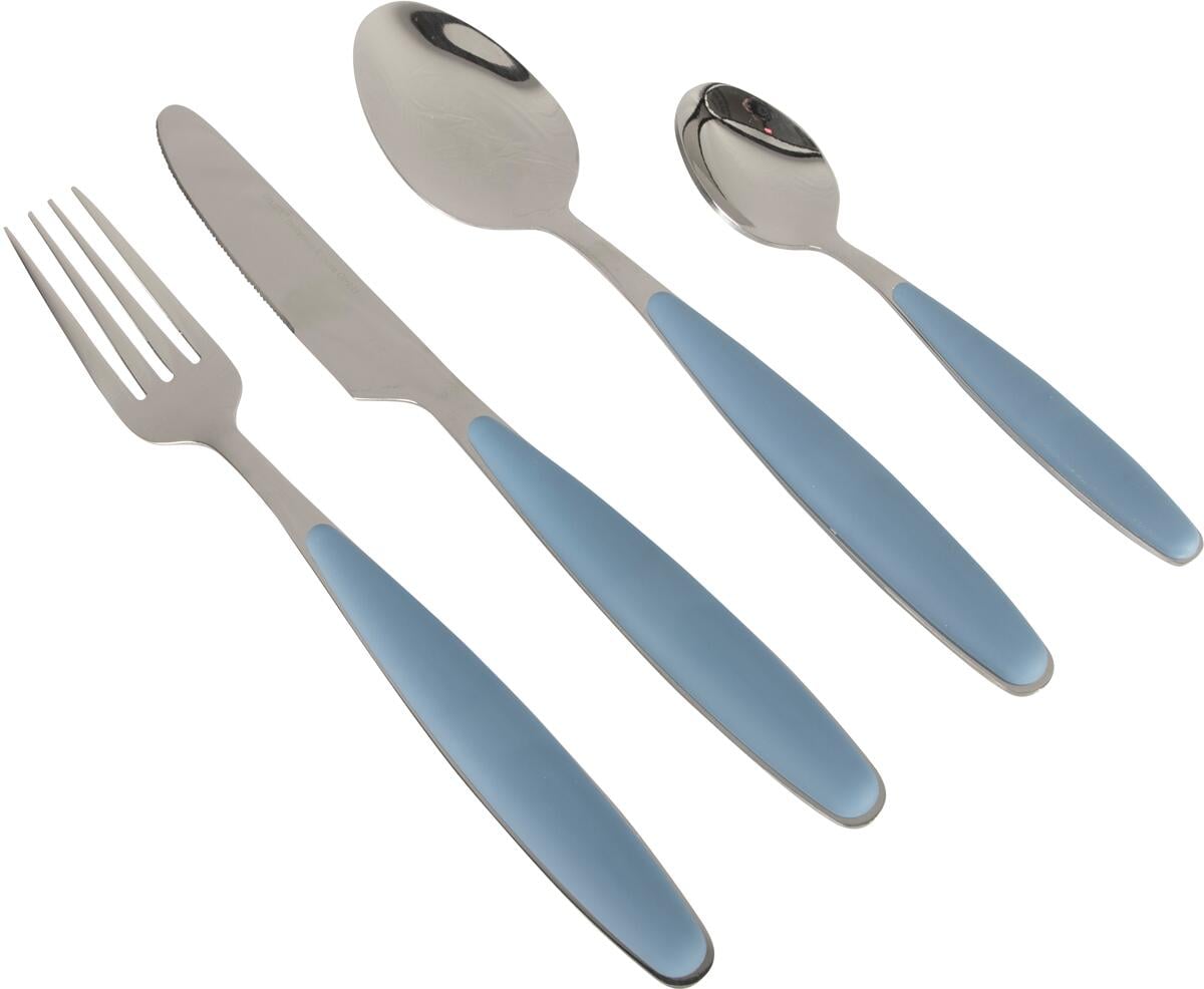 Gimex Colour Line Besteck-Set, 16-teilig, blau bei Camping Wagner ...